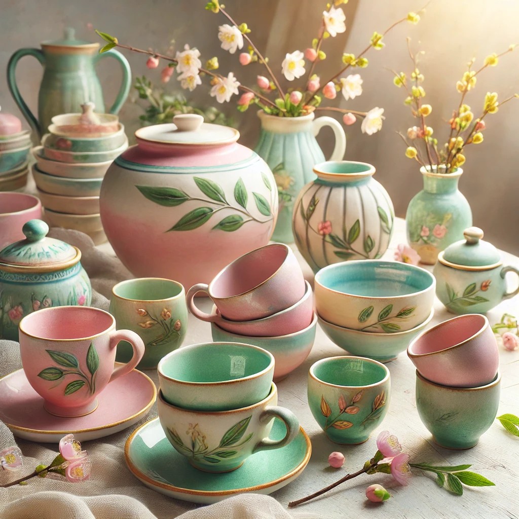 Cómo Aplicar Engobes para Piezas Inspiradas en la Primavera